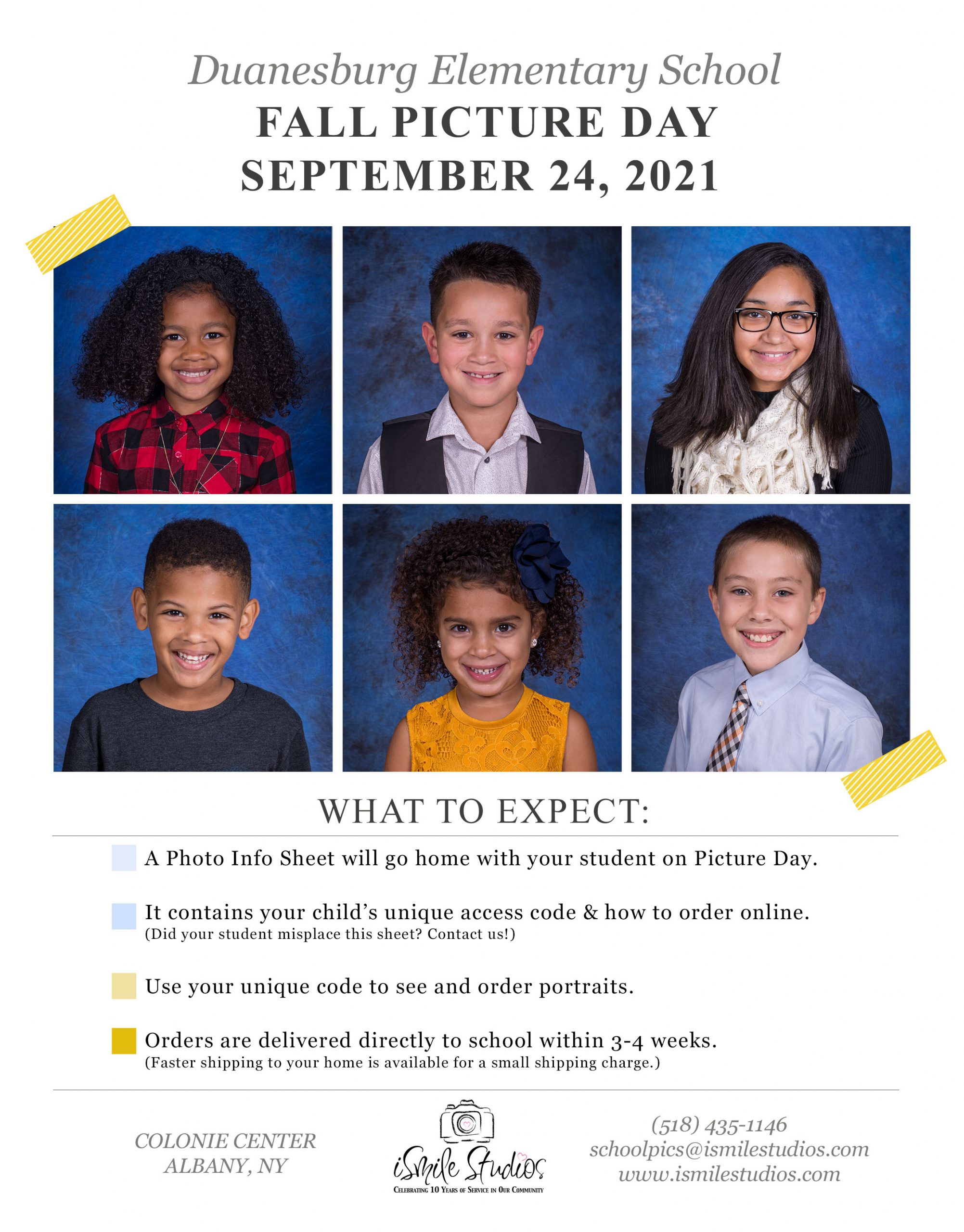 Elementary picture day is Sept. 24 - Duanesburg Central School District