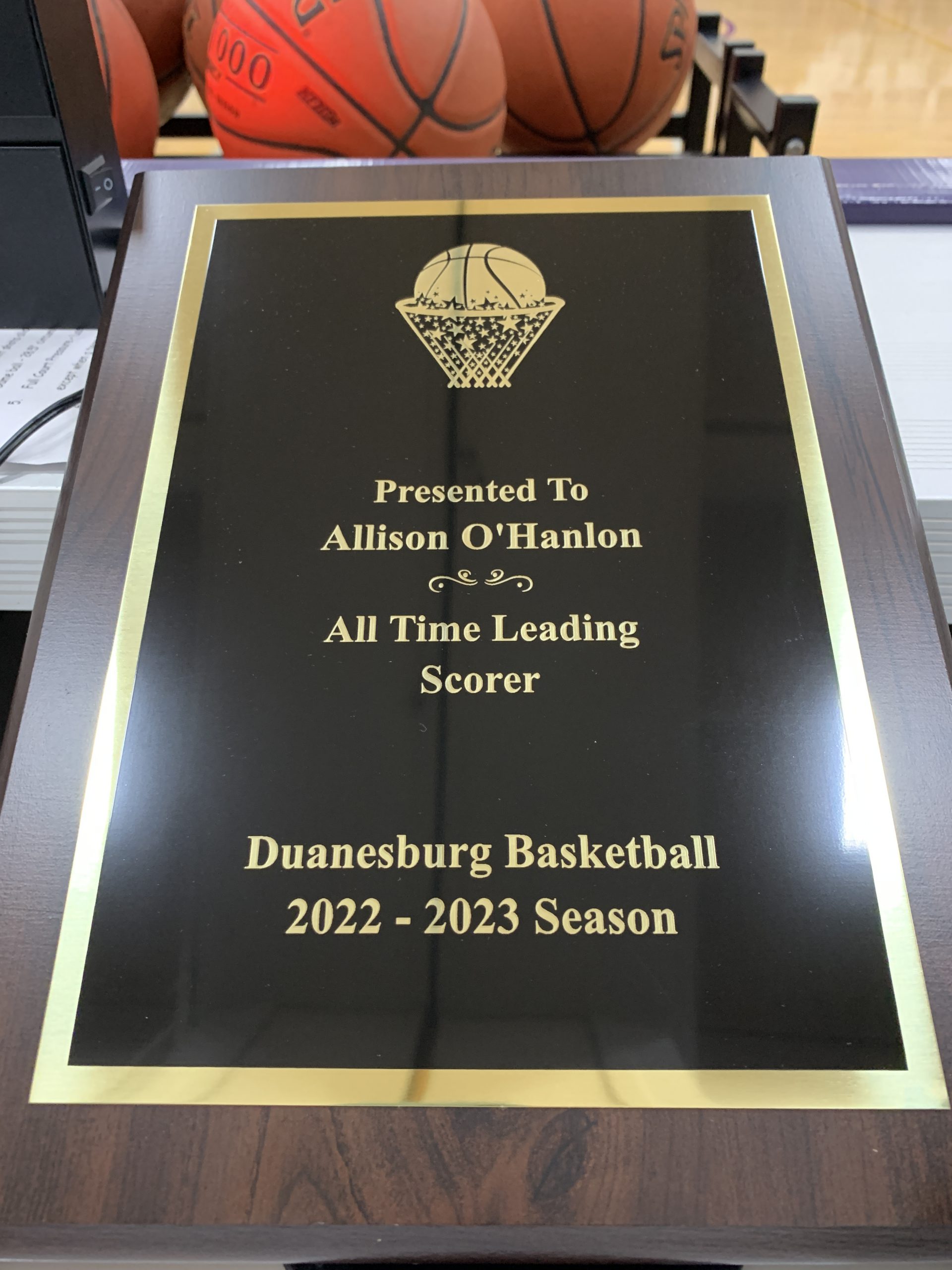 DCS junior Allison O'Hanlon becomes all time leading scorer ...